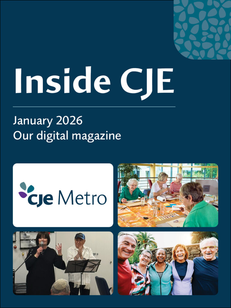 Inside CJE January 2026 - CJE SeniorLife